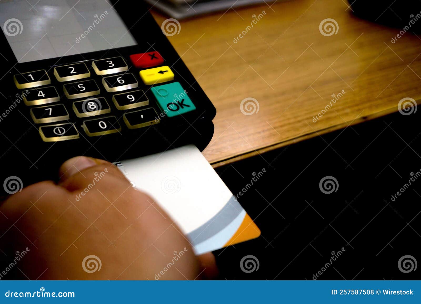 Person Making a Payment with a Credit Card Stock Photo - Image of ...