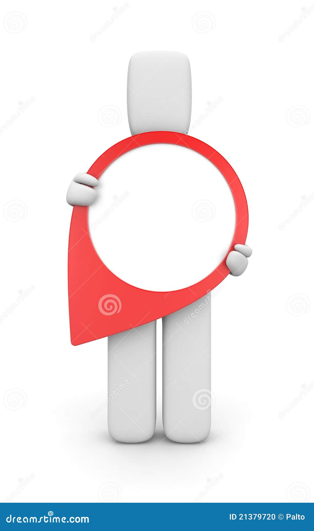 Person with marker stock illustration. Illustration of desk - 21379720