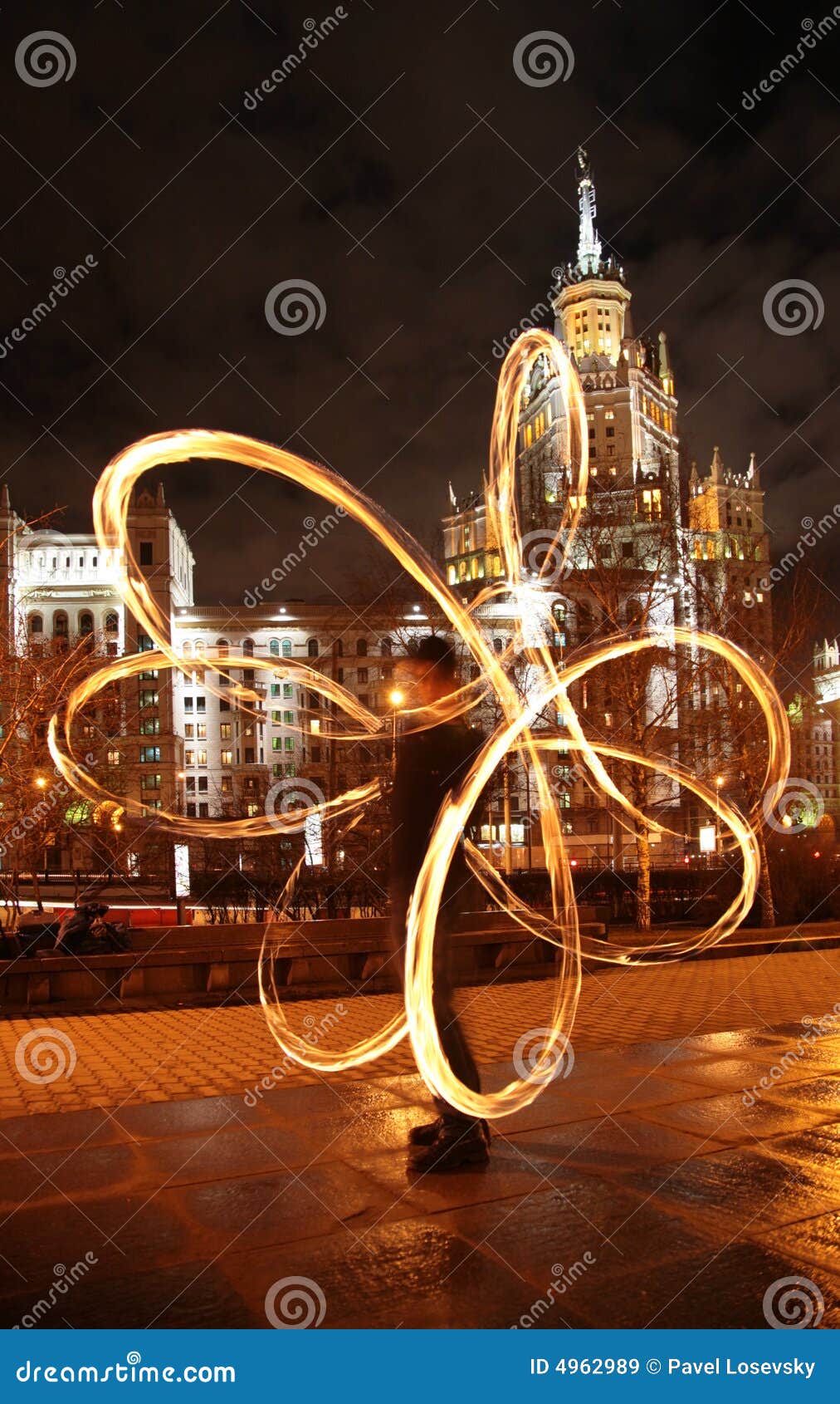 Person with moving light stock image. Image of idea, trace - 4962989