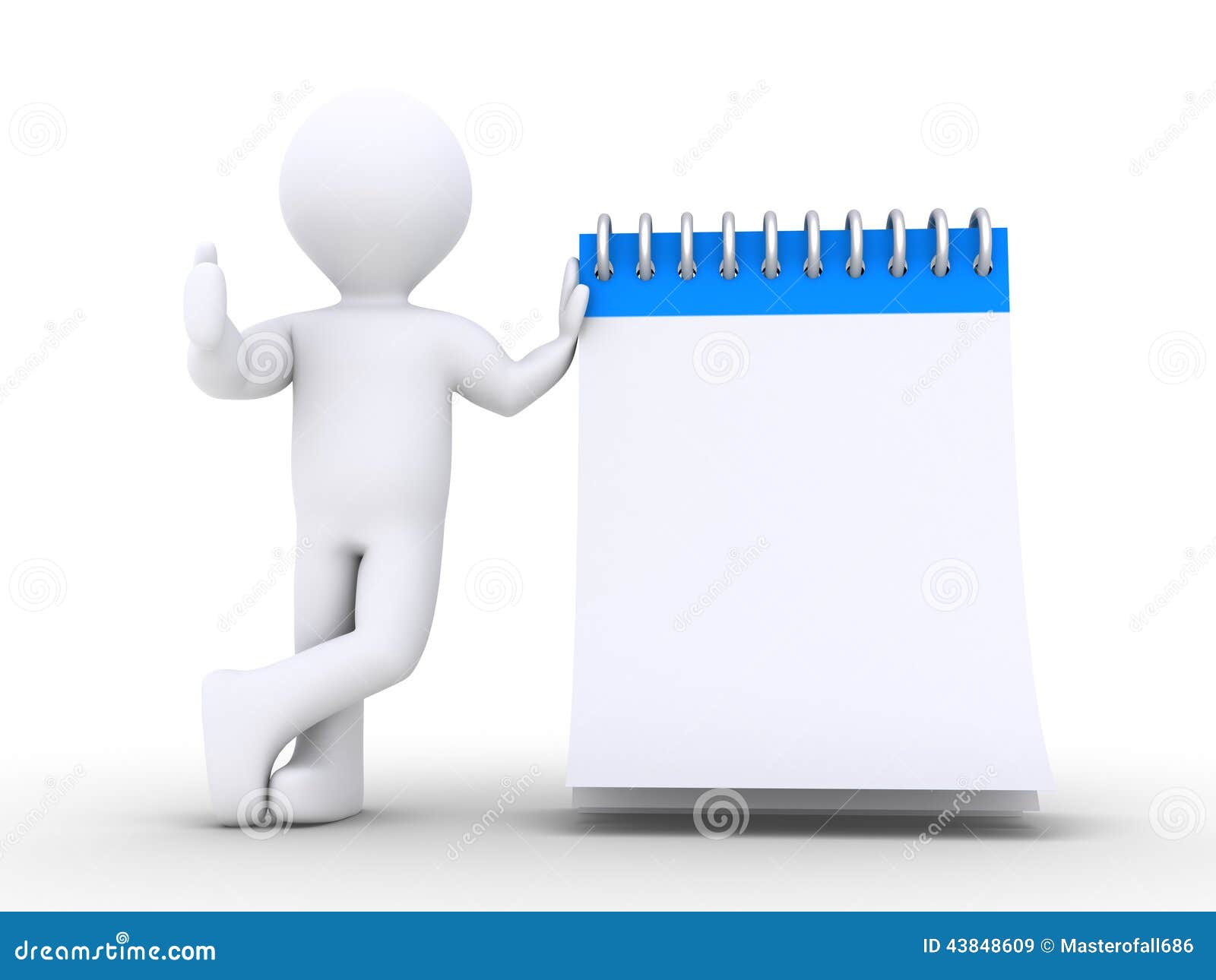 Person is with notepad stock illustration. Illustration of sheet - 43848609
