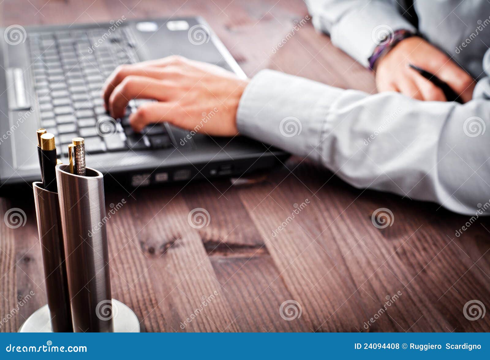 Person in the Office Computer Stock Photo - Image of online, formal ...