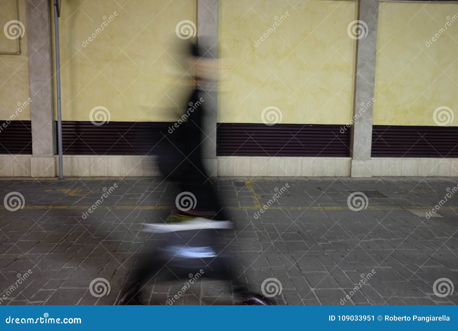 Person Out of Focus for the City Stock Image - Image of blur, street ...