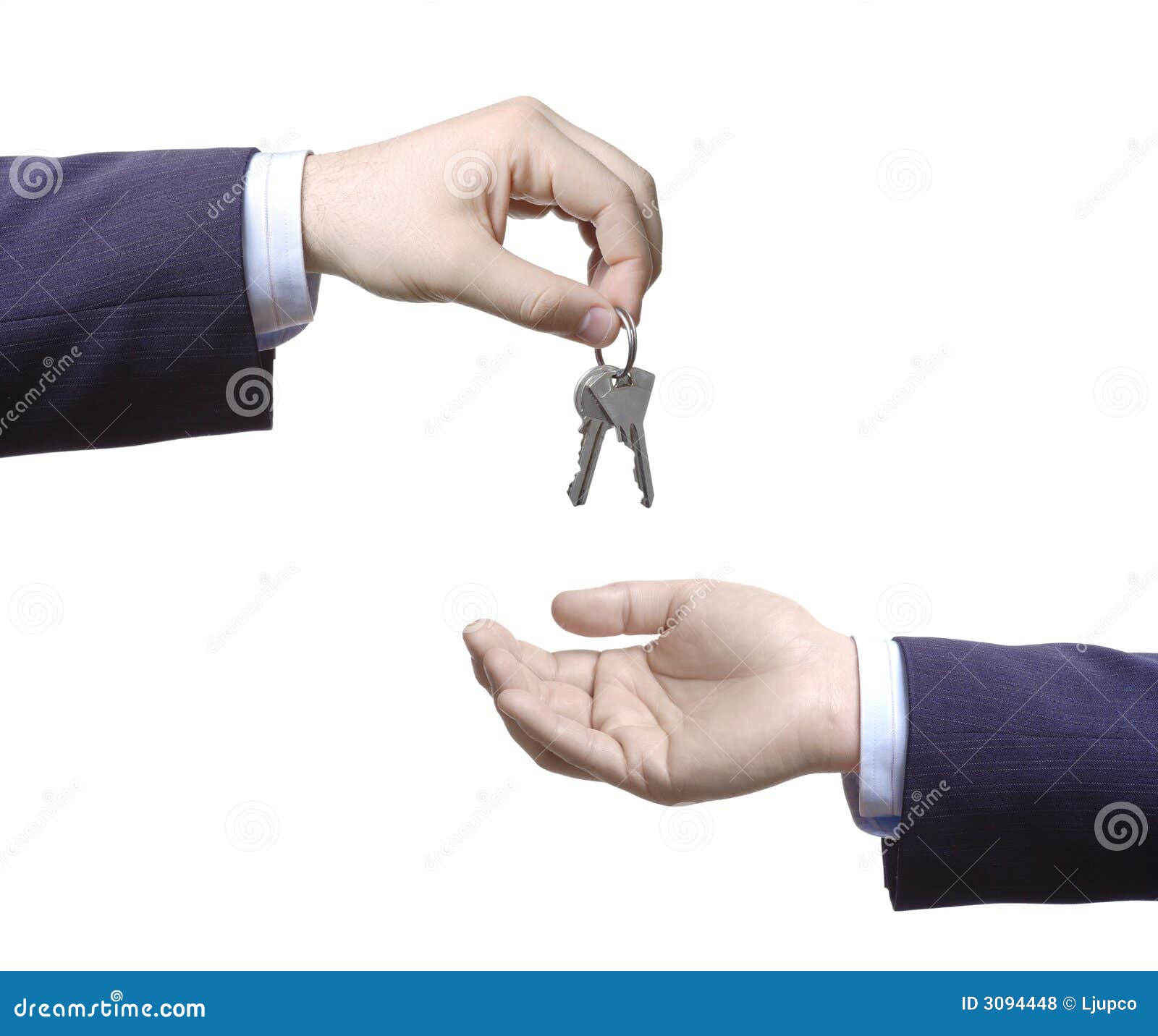 Person passing keys stock photo. Image of agent, exchanging - 3094448