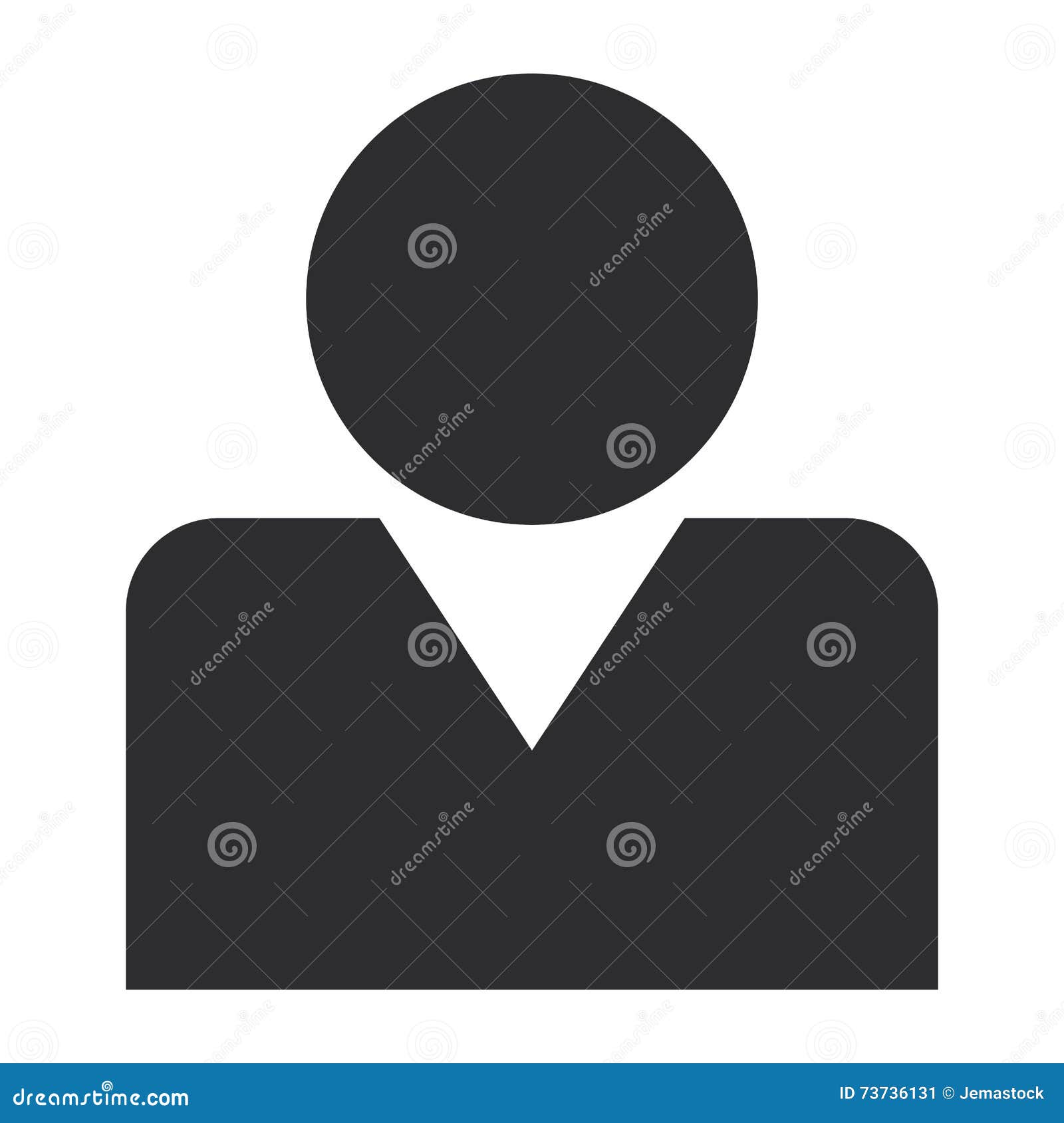 Person pictogram icon stock illustration. Illustration of human - 73736131