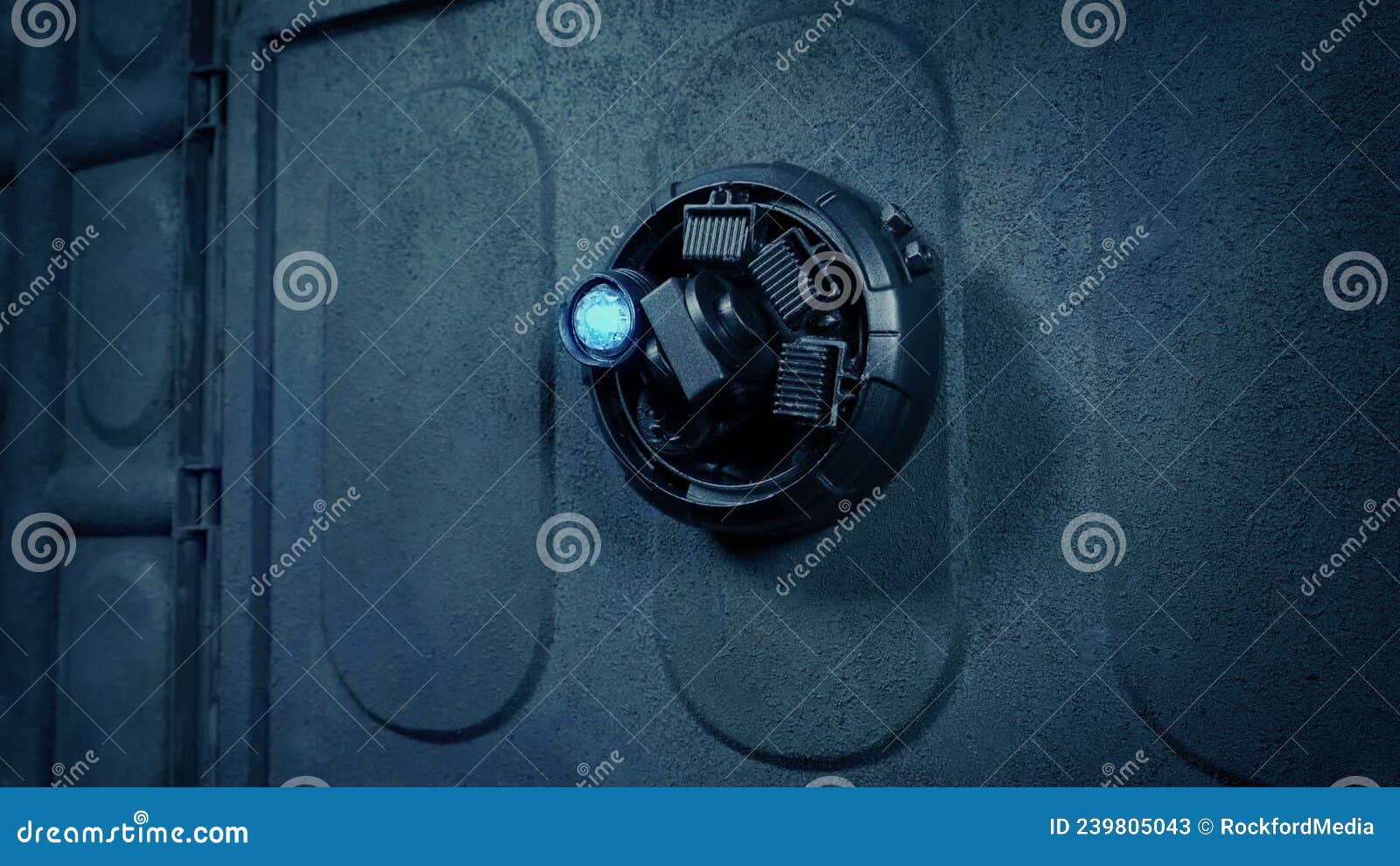 Sci-Fi Bomb is Put on Wall and Explodes Stock Video - Video of battle ...