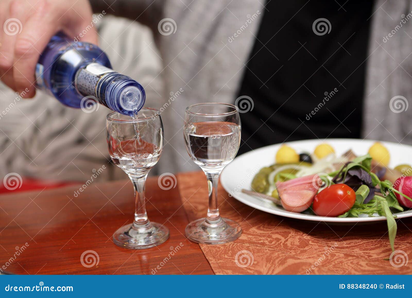 Person pouring vodka stock photo. Image of adult, bartender - 88348240