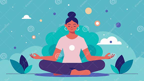 A Person Practicing Deep Breathing Techniques and Visualization ... A Person Practicing Deep Breathing Techniques and Visualization ...