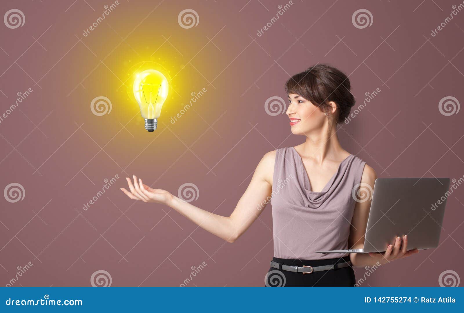 Person Presenting New Idea Concept Stock Photo - Image of executive ...