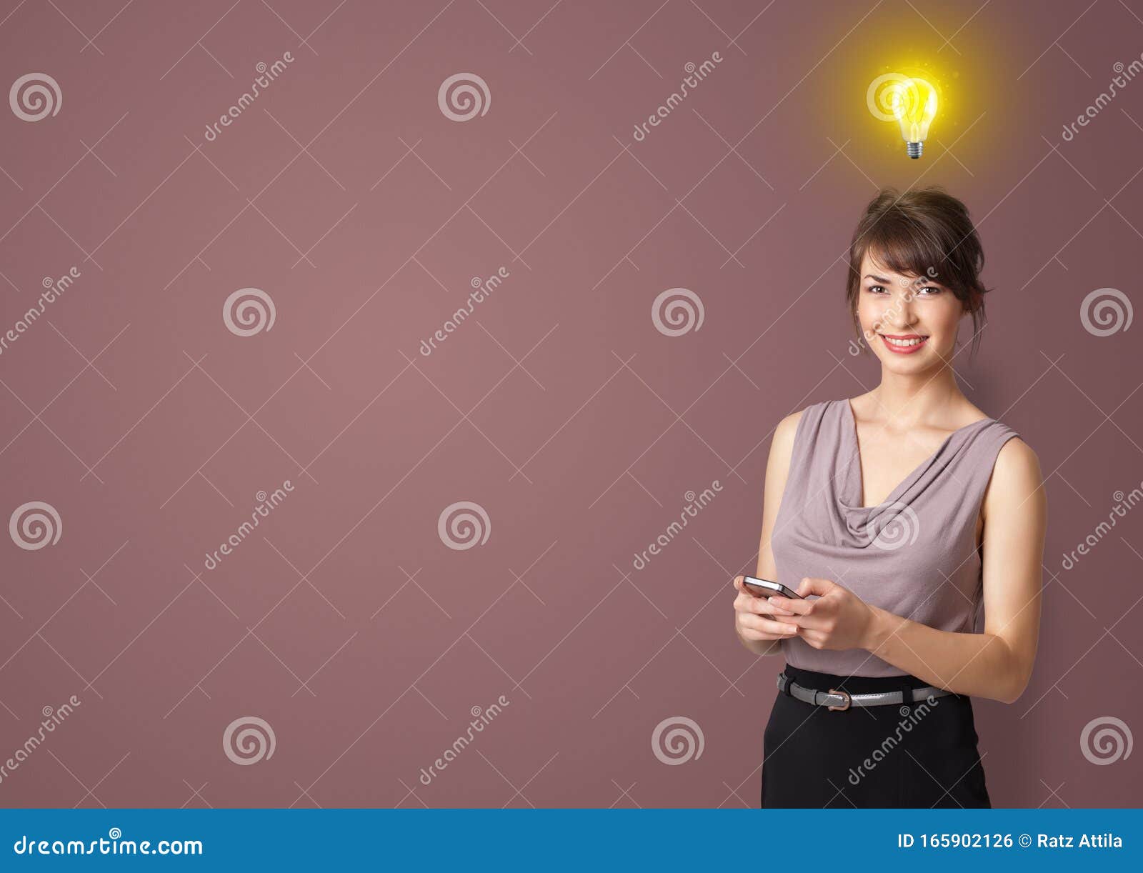 Person Presenting New Idea Concept Stock Photo - Image of board ...
