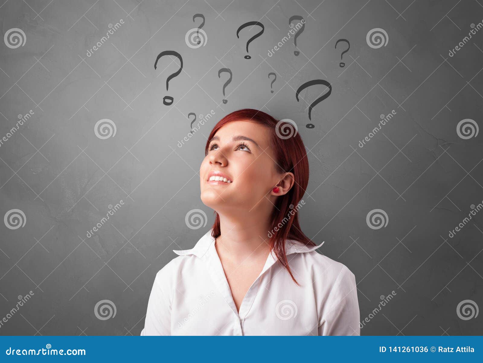 Person with Question Concept Stock Photo - Image of choice, negotiate ...