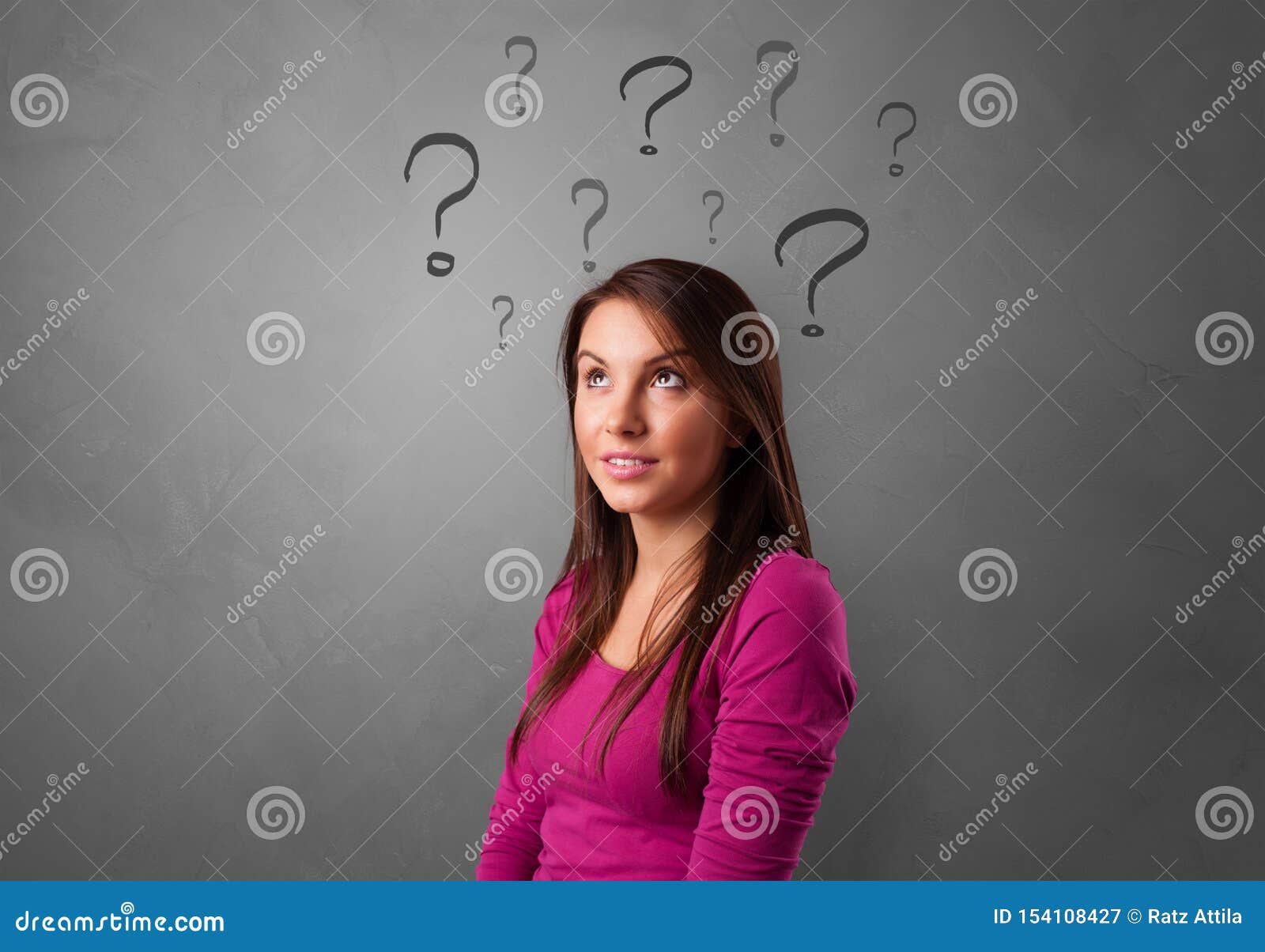 Person with Question Concept Stock Image - Image of idea, negotiate ...