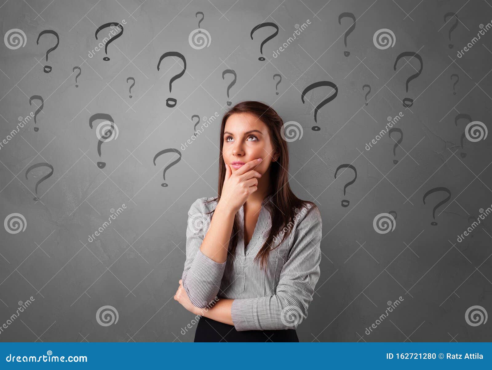 Person with Question Concept Stock Photo - Image of learn, imagine ...