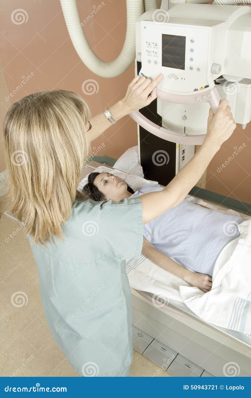 Person with X-ray Personal in a Hospital Stock Image - Image of machine ...