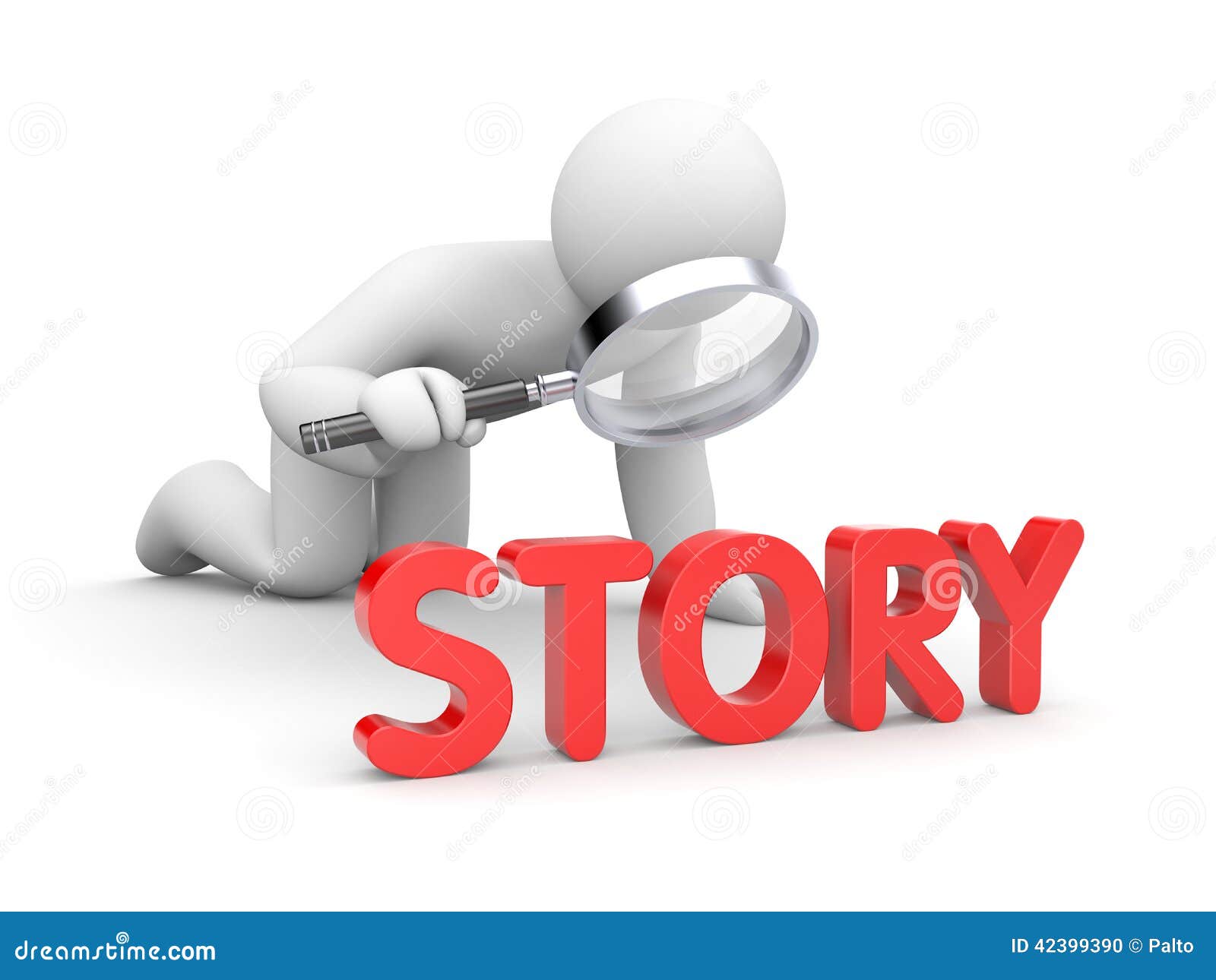 Person read story stock illustration. Illustration of novel - 42399390