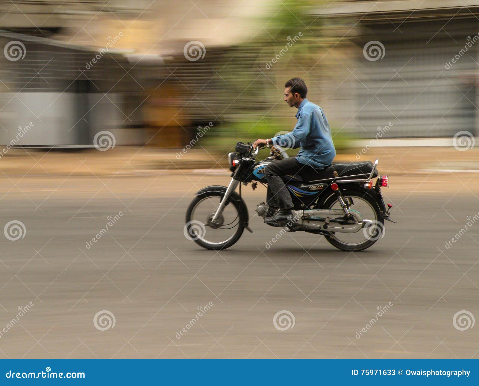Person Riding Motorcycle on Road Editorial Stock Photo - Image of ...