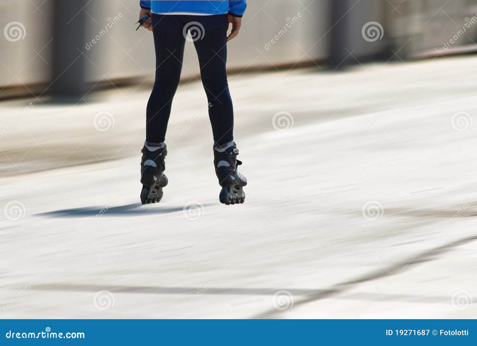 Person on roller skates stock image. Image of leisure - 19271687