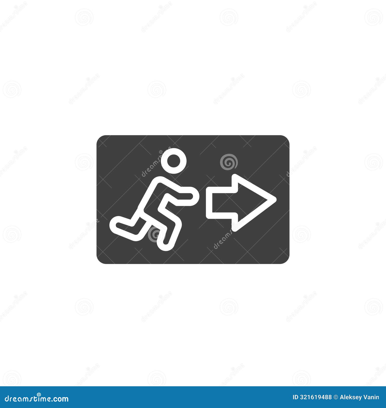Running Man And Exit Door Sign. Exit Way Icon. Emergency Exit. Safety ... Running Man And Exit Door Sign. Exit Way Icon. Emergency Exit. Safety ...