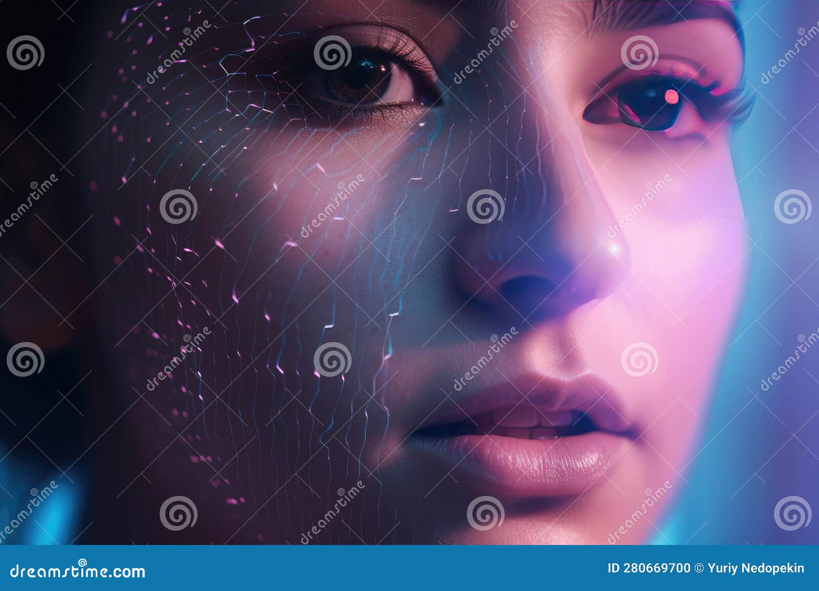 Person S Face Uses of Computer Vision Technology To Analyze and ...