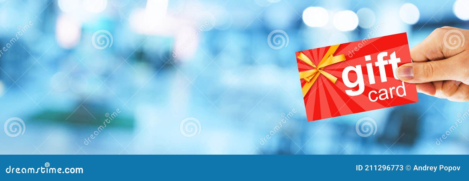 Person S Hand Holding Gift Card Stock Image - Image of copy, give ...