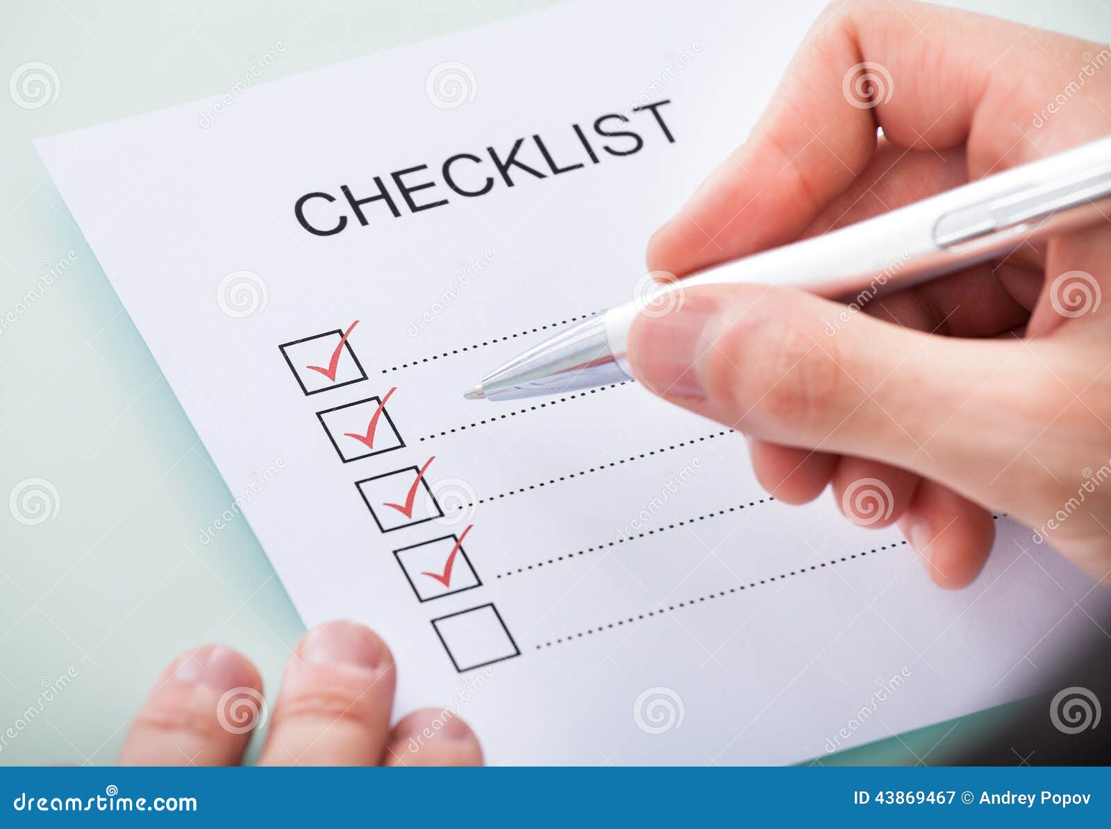 Checklist Royalty-Free Stock Image | CartoonDealer.com #2157130