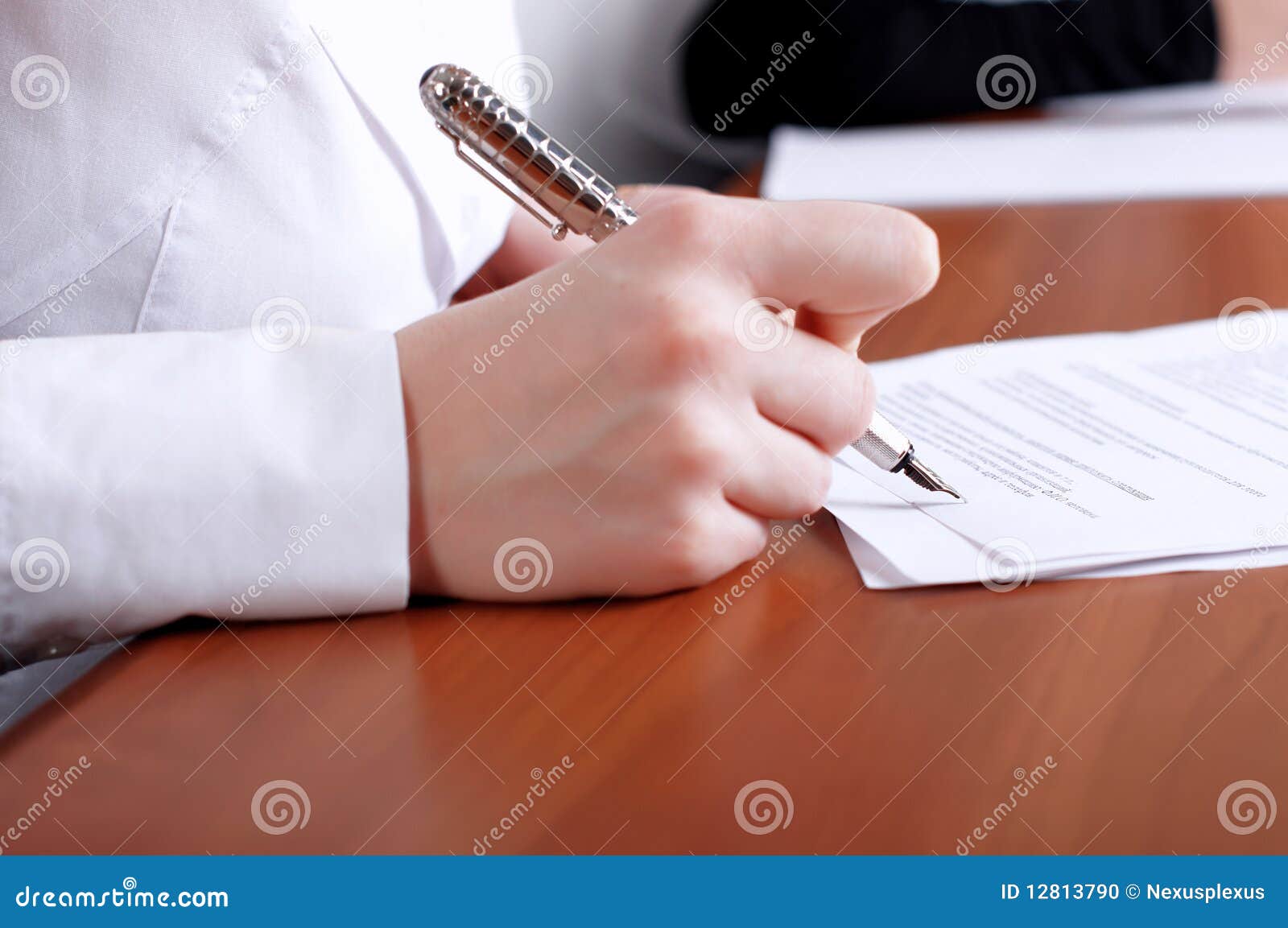 Person S Hand Signing Document Stock Photo - Image of contract, finance ...