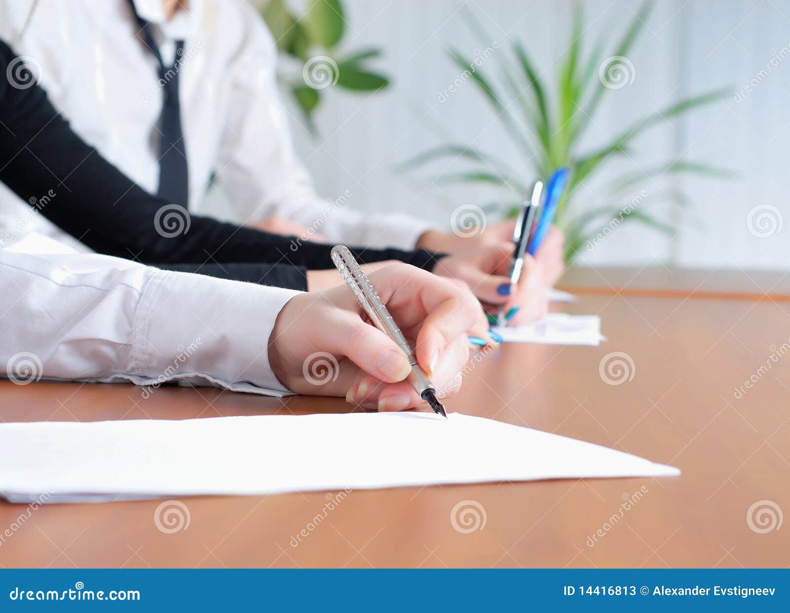 Person S Hand Signing an Document Stock Image - Image of holding ...
