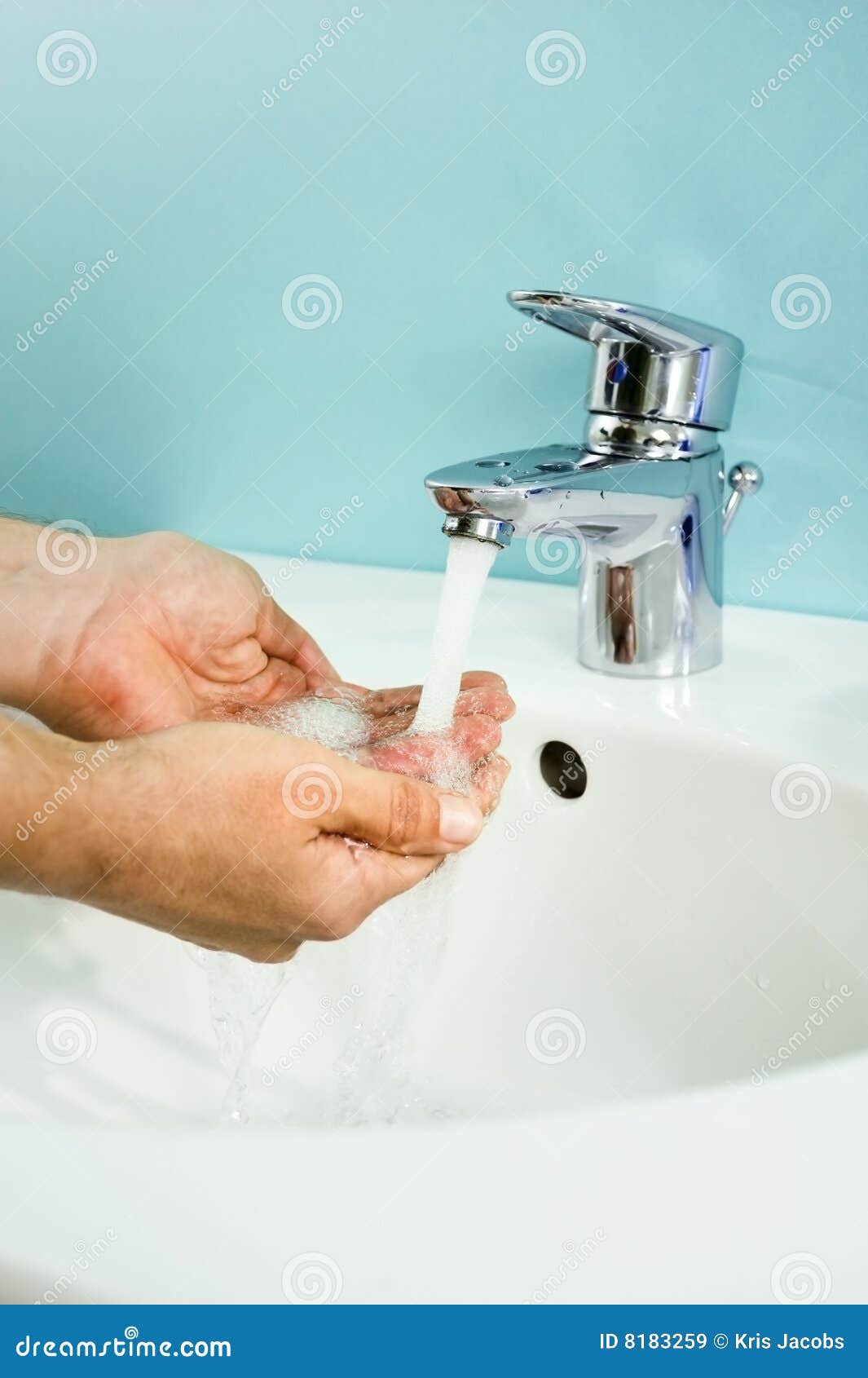 Person S Hands Washing Under Tap Stock Image - Image of flowing ...
