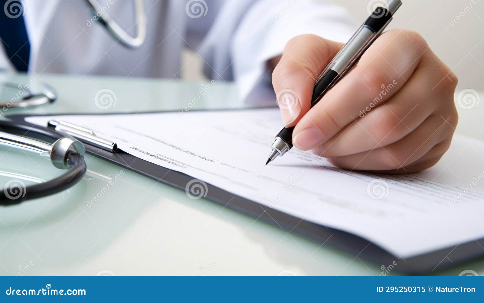 Person Signing a Contract Person Signing a Document Hand with Pen Stock ...
