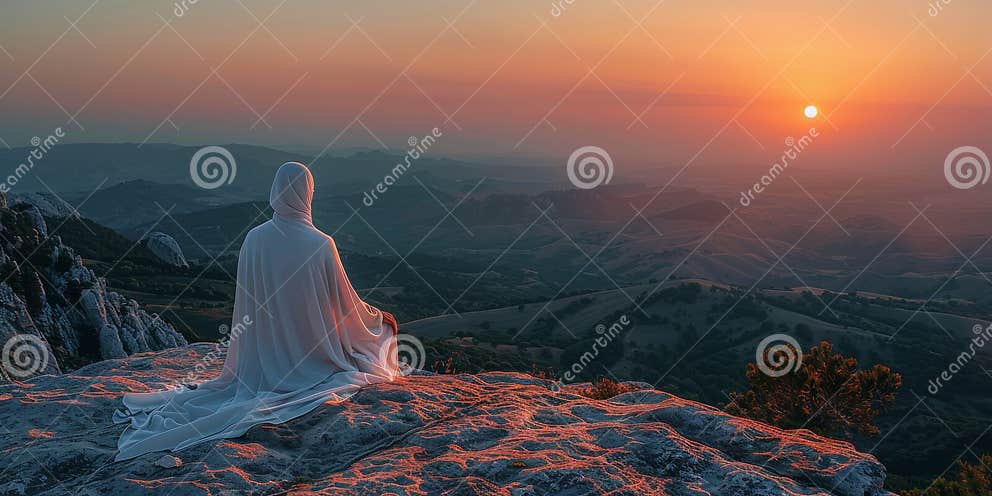 Person Sitting on Top of Rocky Hill Stock Image - Image of sitting ... Person Sitting on Top of Rocky Hill Stock Image - Image of sitting ...
