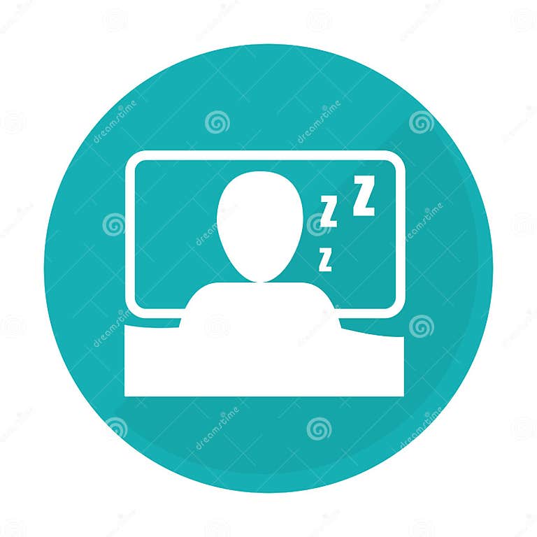 Person sleeping icon image stock vector. Illustration of healthy - 81955899