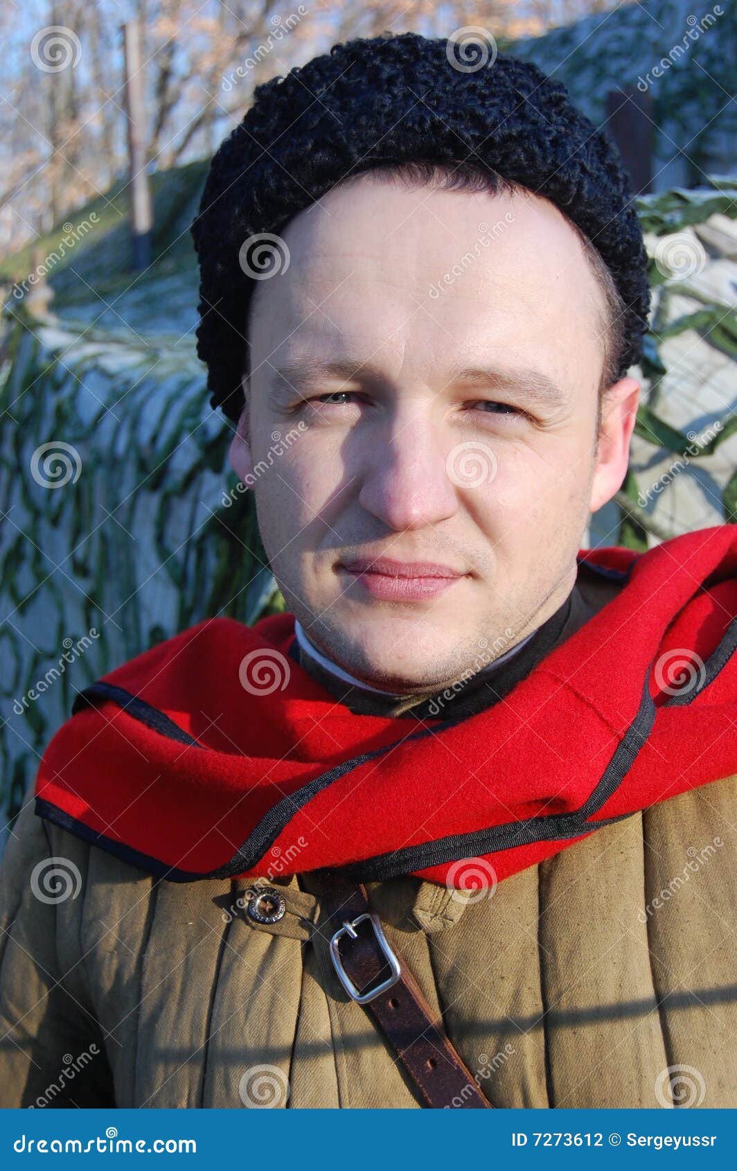 Person in Soviet WW2 Military Uniform Stock Photo - Image of male ...