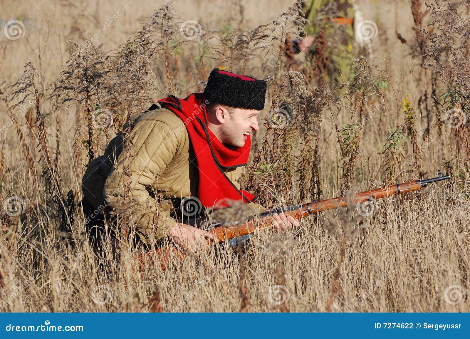 Person in Soviet WW2 Military Uniform Stock Photo - Image of force ...