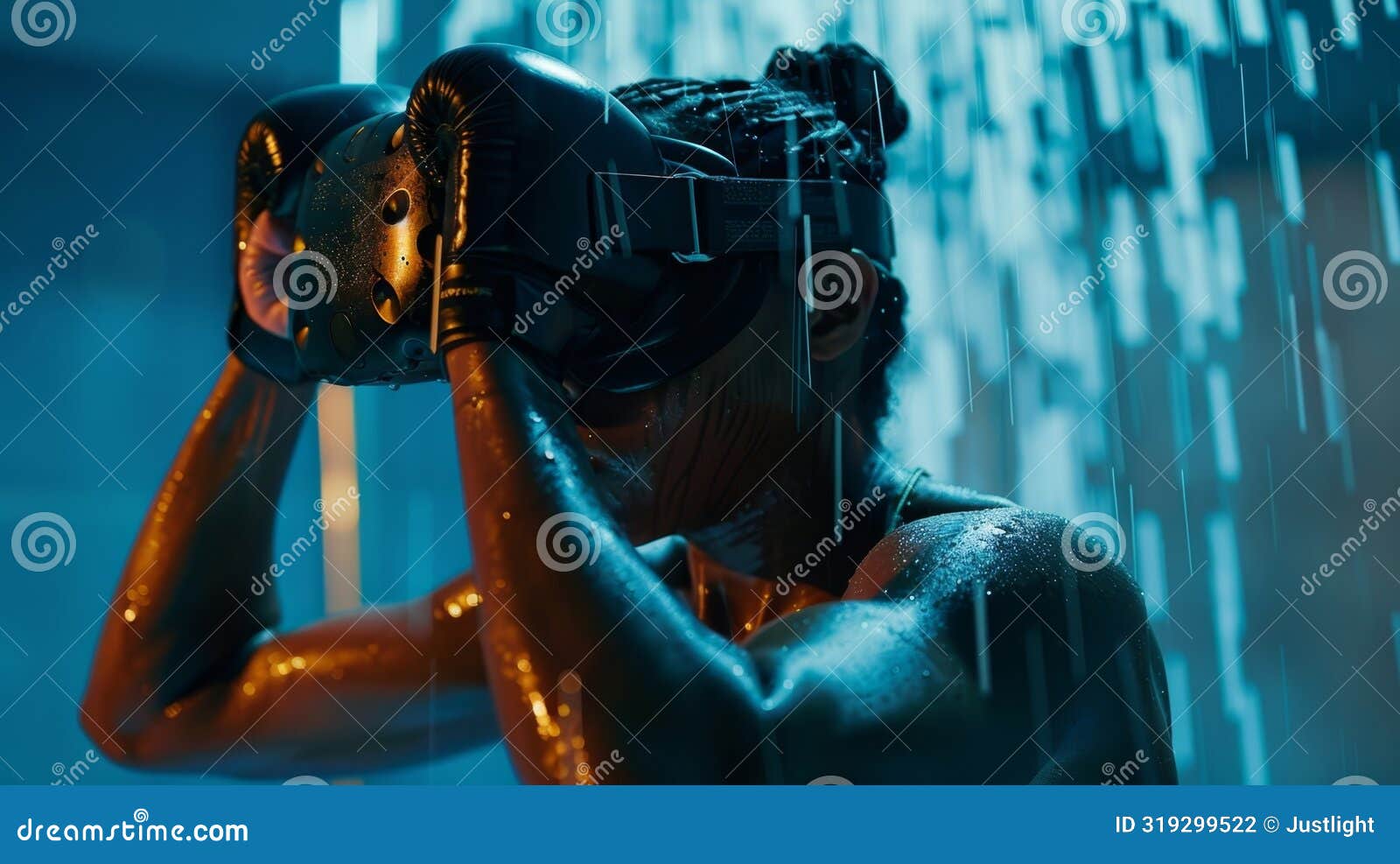 A Person Struggling To Sleep, Tossing And Turning As Nightmares And ...