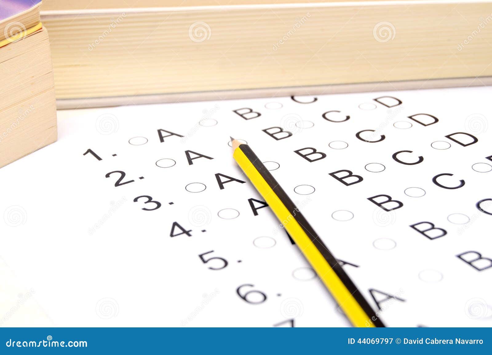 Person taking an exam stock image. Image of answer, mistake - 44069797