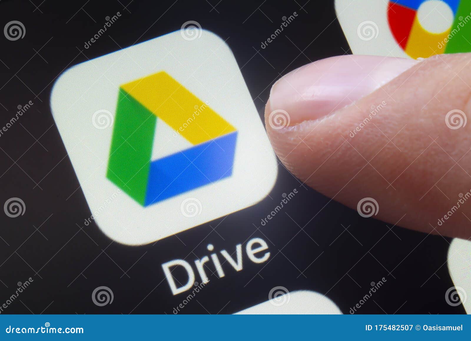 A Person about To Use the Google Drive Application Which is a File ...