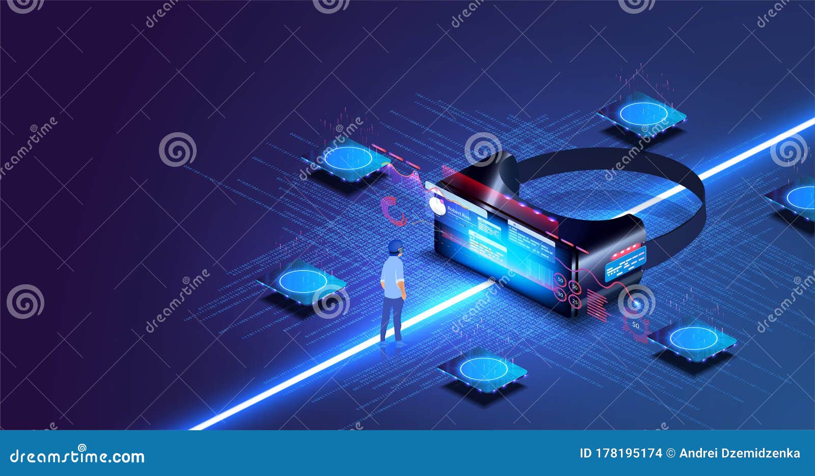 Training Futuristic Stock Illustrations – 3,522 Training Futuristic ...