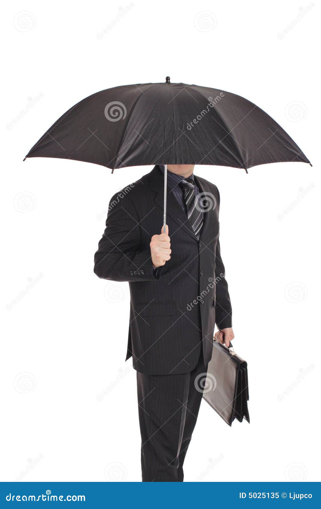 Person with an umbrella stock image. Image of male, isolated - 5025135