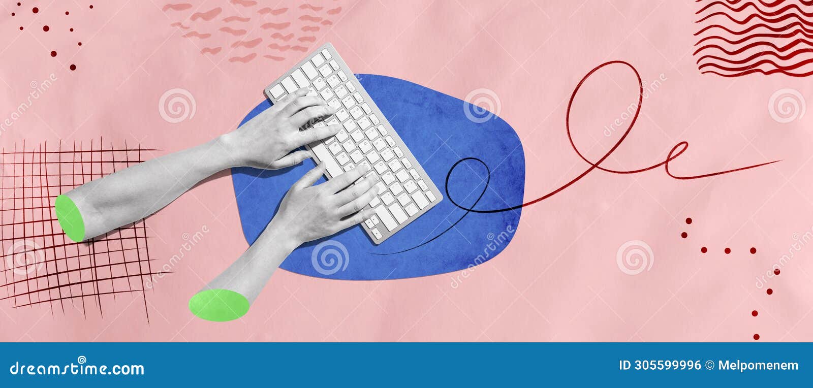 Person Using a Computer Keyboard Stock Photo - Image of person ...