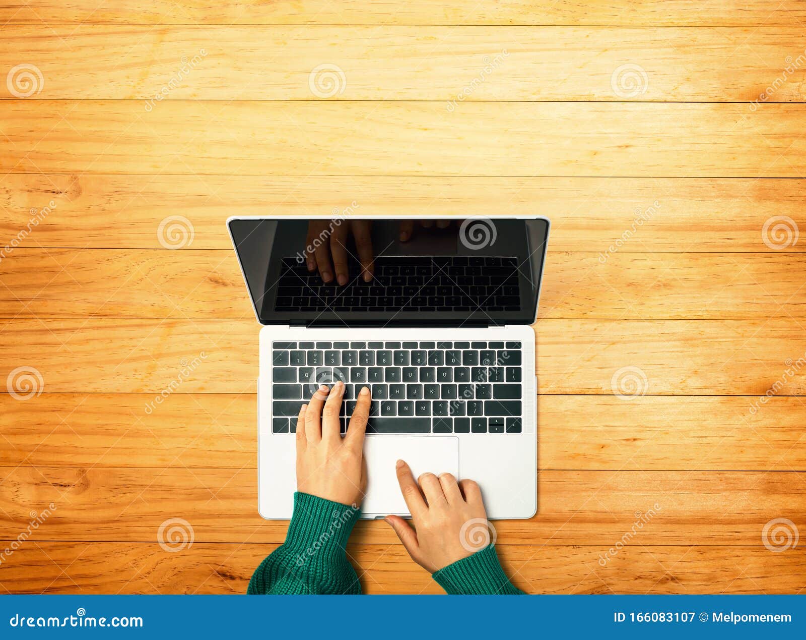Person Using a Laptop Computer Stock Image - Image of desk, christmas ...
