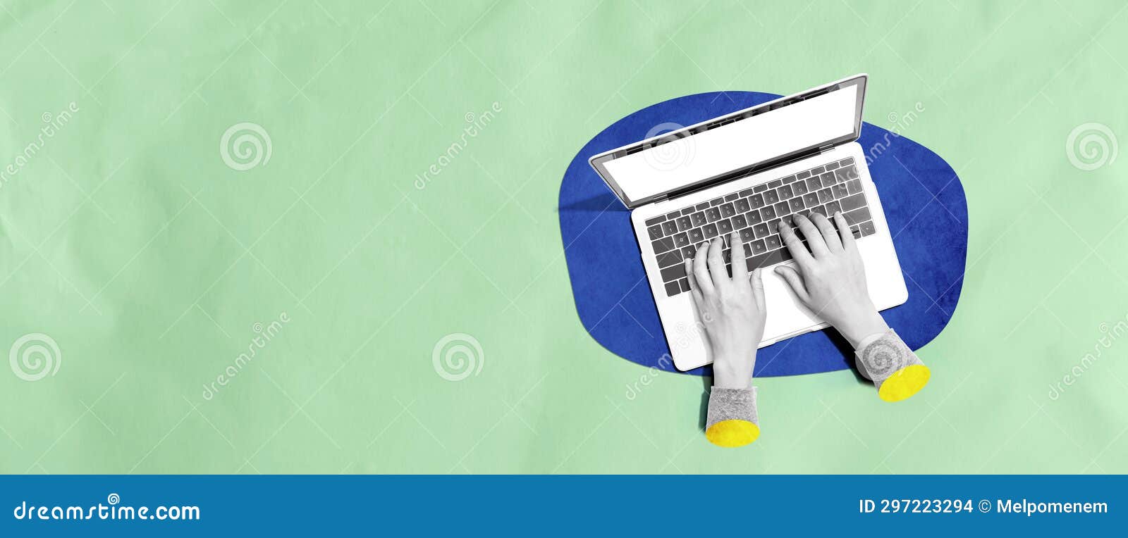 Person Using a Laptop Computer Stock Photo - Image of modern ...