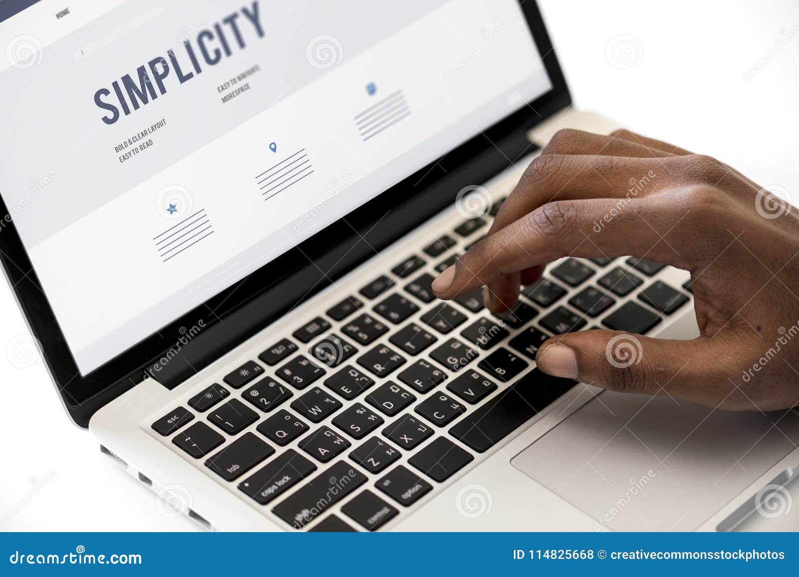 Person Using Macbook Pro Picture. Image: 114825668