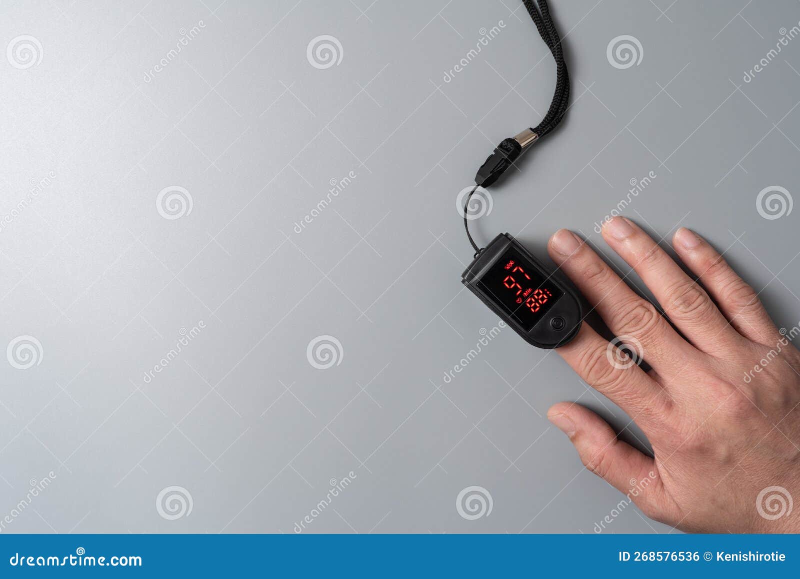 Person Using Pulse Oximeter Device Stock Photo - Image of heartbeat ...