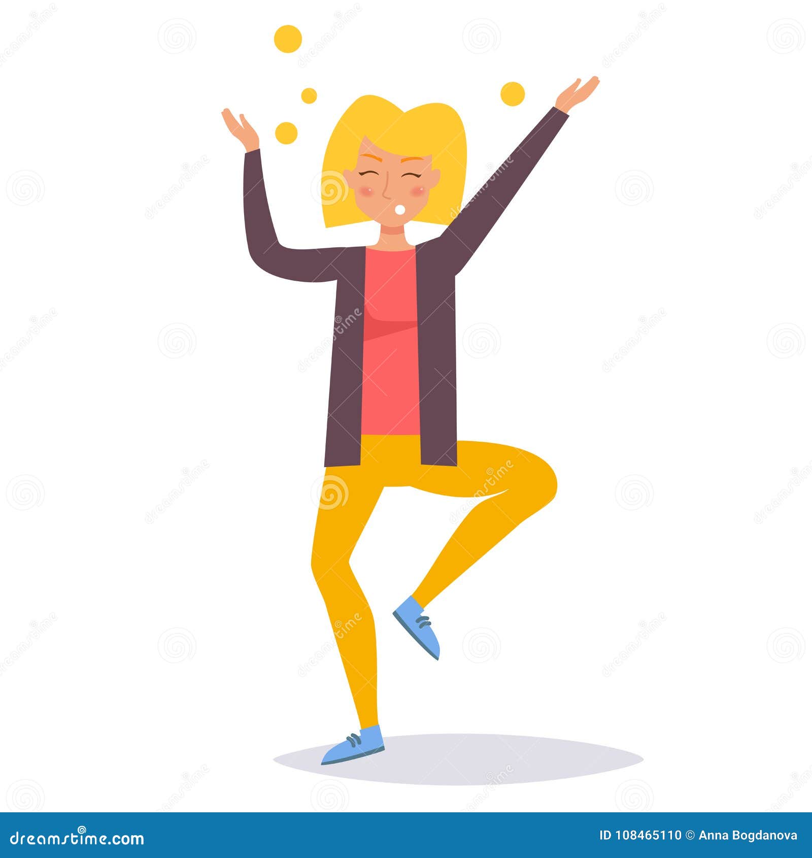 Person vector. Cartoon stock vector. Illustration of hangover - 108465110