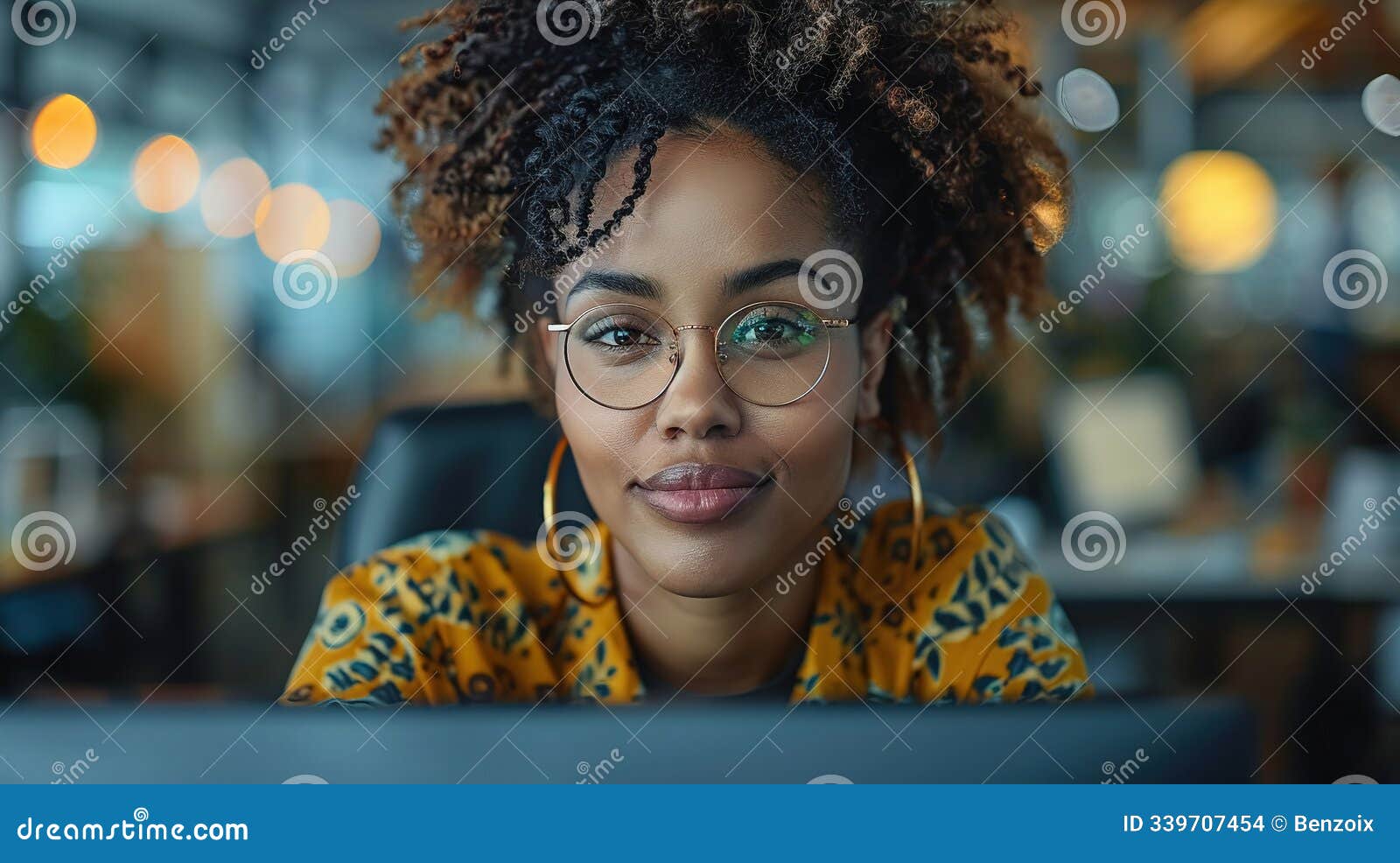 A Person with a Visual Impairment Using a Computer Inclusion at Work ...