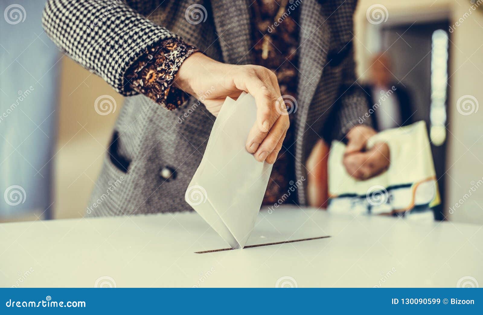 Person Voting, Casting a Ballot Stock Image - Image of hand, democratic ... Person Voting, Casting a Ballot Stock Image - Image of hand, democratic ...