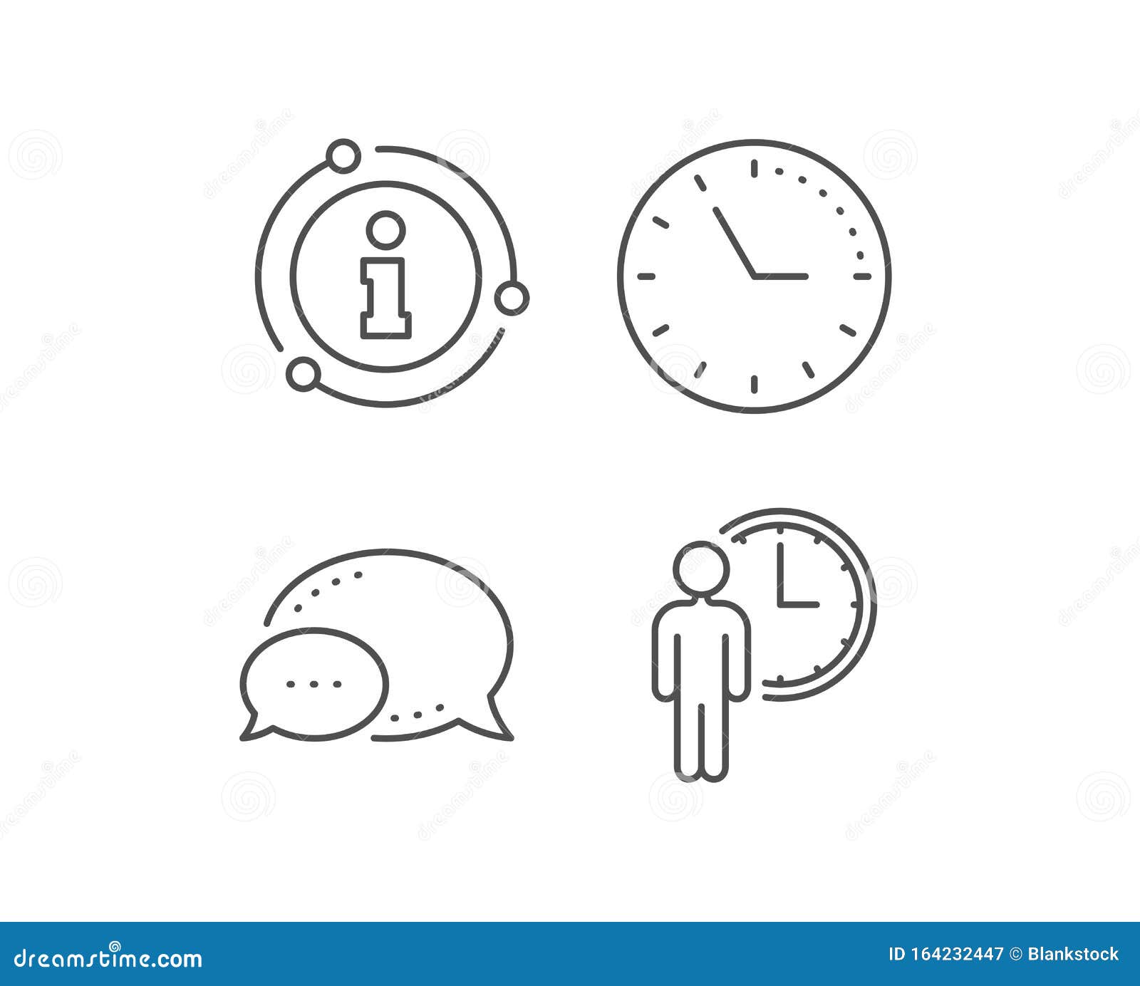 Person Waiting Line Icon. Service Time Sign. Vector Stock Vector ...
