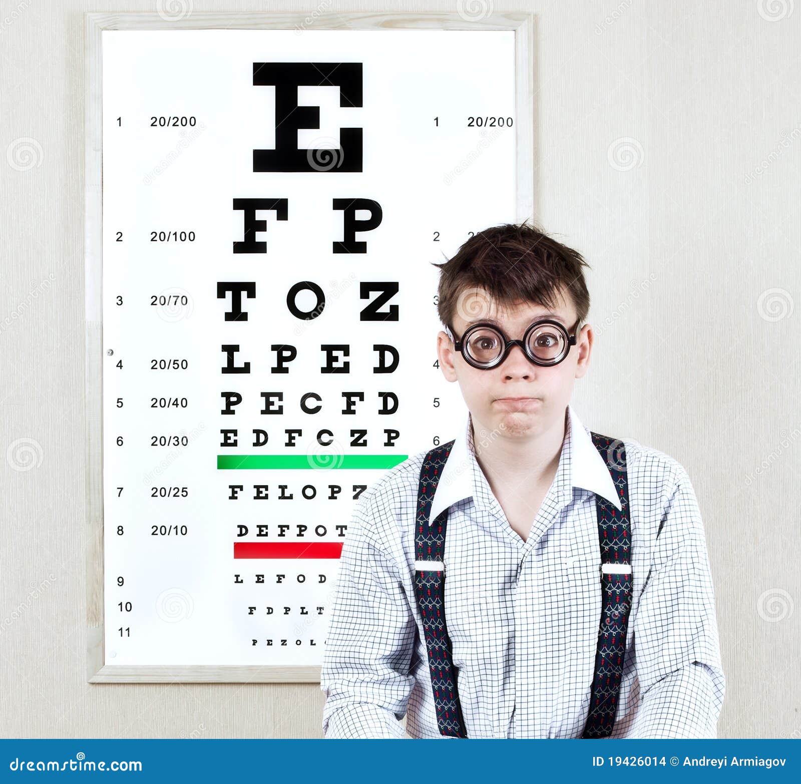 Person wearing spectacles stock photo. Image of oculist - 19426014