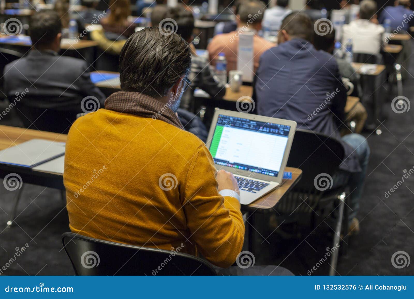 Person Working with Computer Editorial Photo - Image of businesswoman ...
