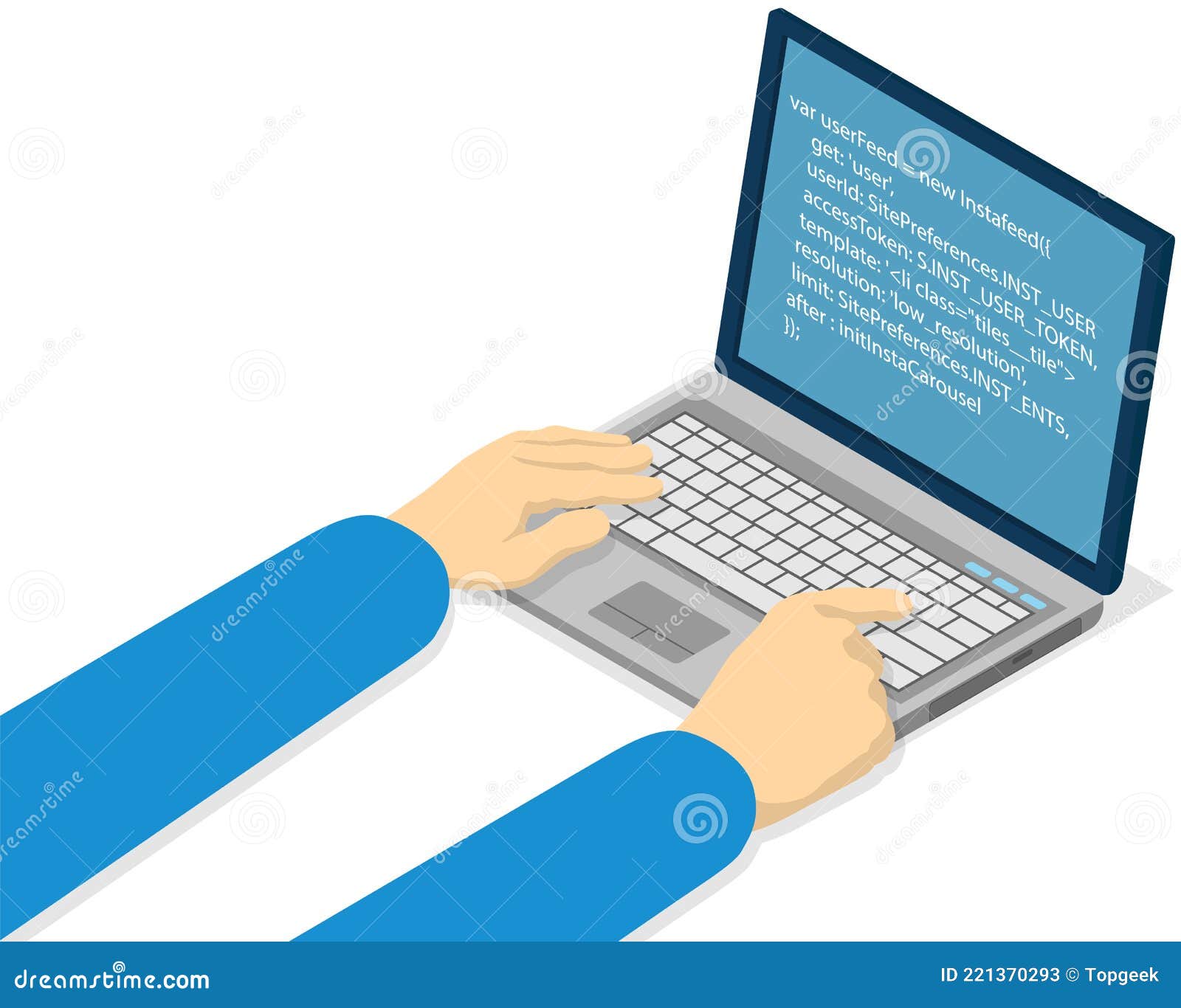 Young Programmer Man Character Coding. Vector Flat Cartoon Illustration ... Young Programmer Man Character Coding. Vector Flat Cartoon Illustration ...