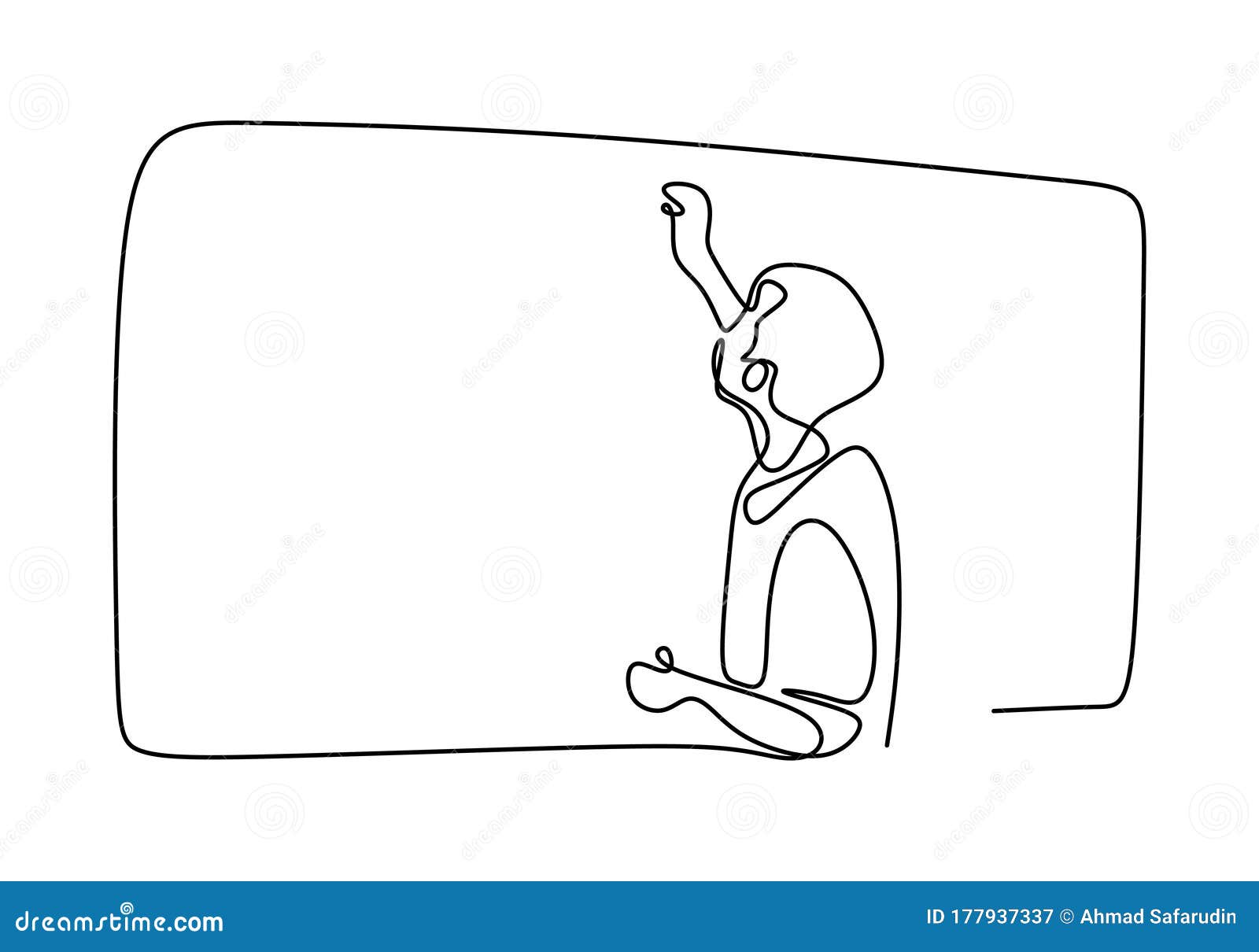 3d White Person Embarrassed. Isolated White Background. 3D Rendering ...